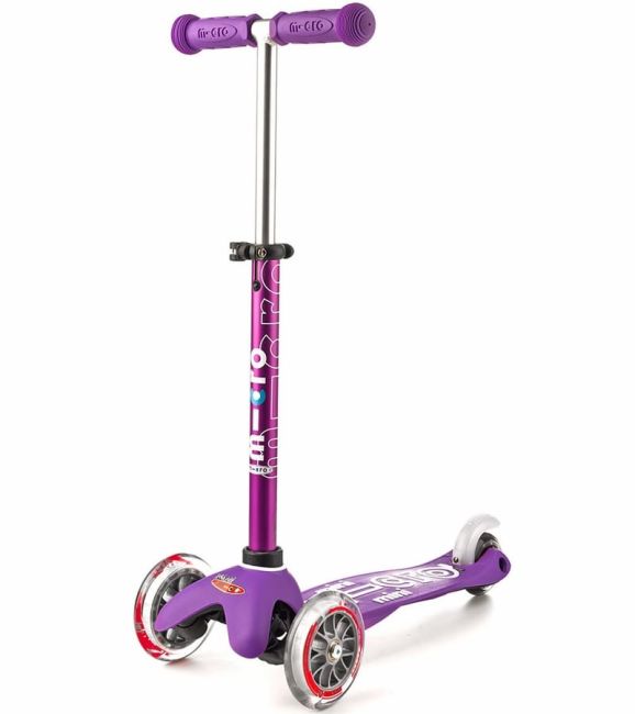 MICRO MINI DELUXE WITH T-BAR Scooter-Purple | τα πάντα για τα ποδήλατα